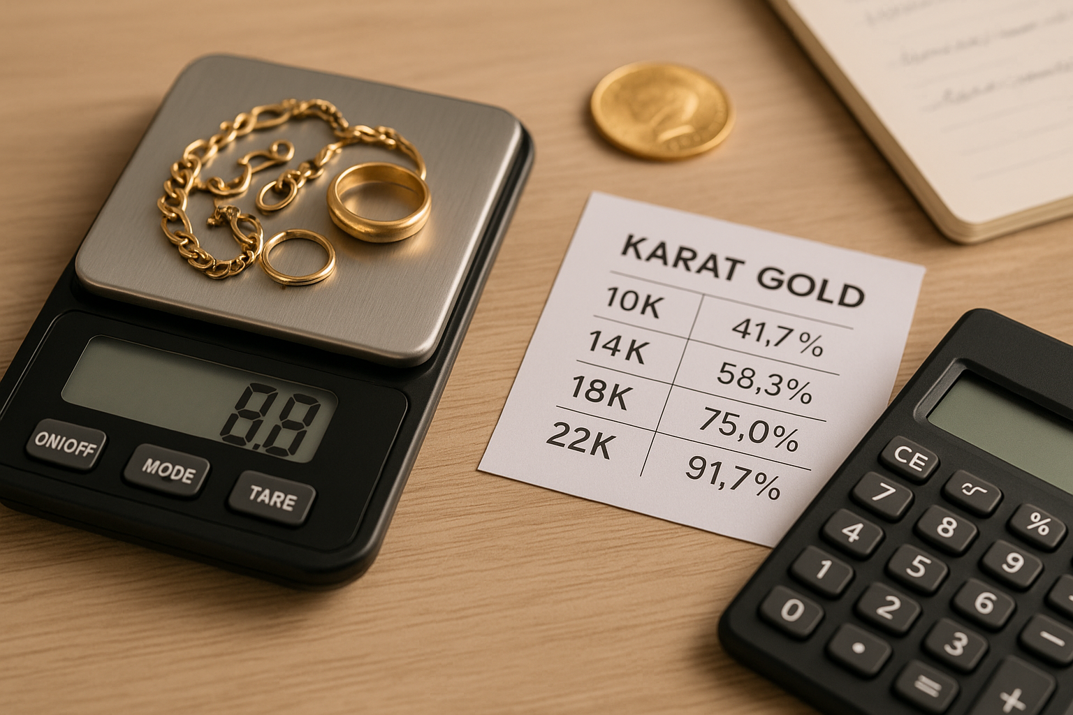 New Scrap Gold Prices - 2025 | Gold King Bullion